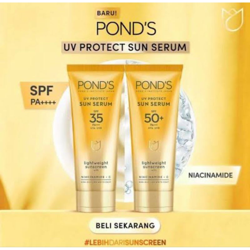 Jual POND'S UV PROTECT SUN SERUM SPF 50 PA+++ 30 G / SPF 35 PA+++ 30 G | Shopee Indonesia