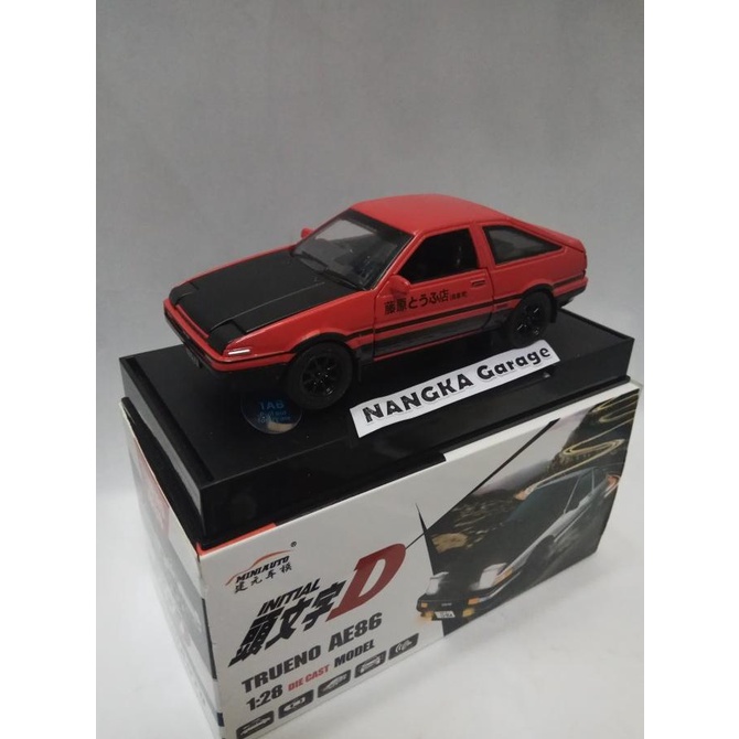Jual MiniAuto Toyota Corolla AE86 Trueno Initial D (Merah) | Shopee ...