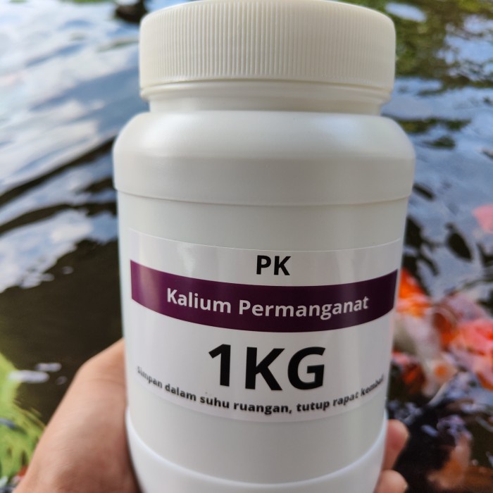 Jual PK KALIUM PERMANGANAT OBAT IKAN KMNO4 1KG | Shopee Indonesia