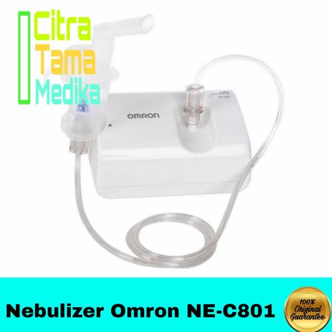 Jual Nebulizer Omron NE-C801 / Alat Uap Terapi Bantu Pernafasan NEC801 | Shopee Indonesia