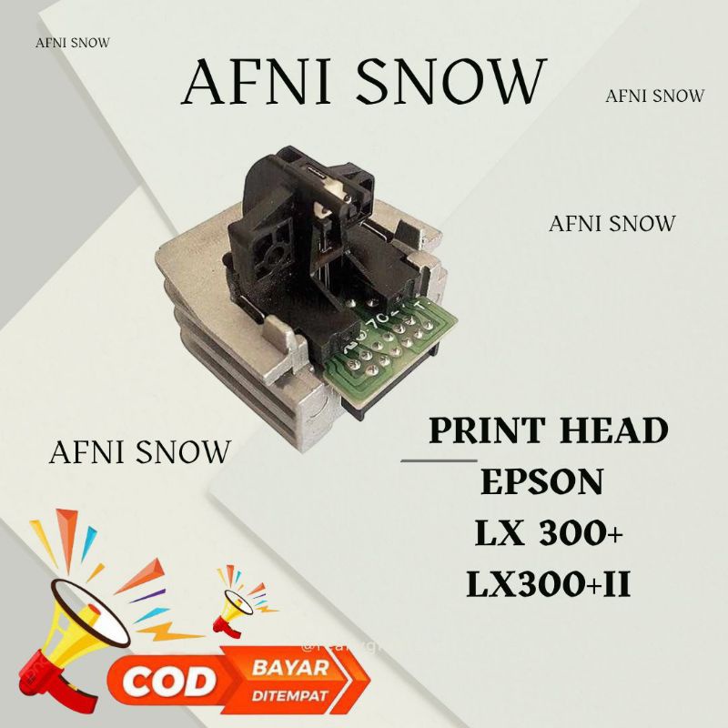 Jual Print Head Epson LX-300 LX-300+ LX300+II Printer Original Used ...