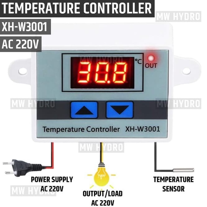 Jual HARGA TERMURAH Digital Thermostat, Temperature Controller, XH ...