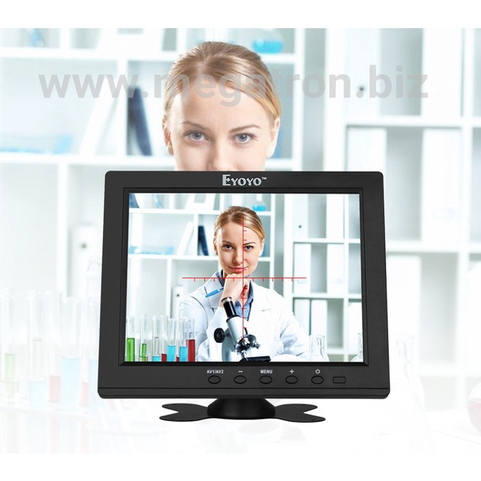 Jual Mini LED Monitor 8 Inch (input: HDMI, VGA, BNC, RCA) | Shopee ...