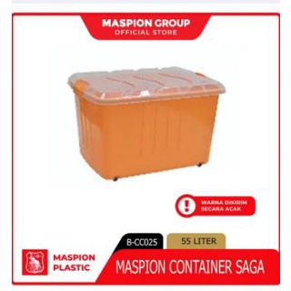 Jual +%+%+%] Maspion Box Container Saga 55 Liter / Box Container Dengan ...