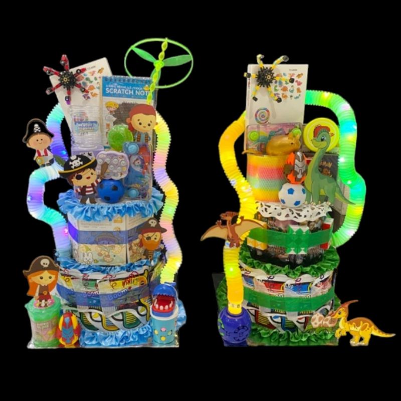 Jual Toys tower birthday / toys cake ulang tahun / Snack tower / mainan ...