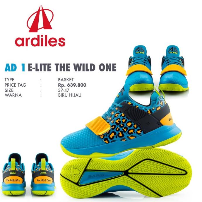 Jual sepatu basket ardiles dbl ad1 e-lite the wild one original new ...