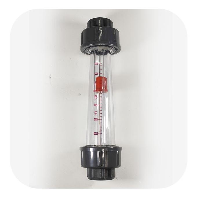 Jual Rotameter Lzs 25 Range 250-2500 L/Jam - Flow Meter Tabung Plastik ...