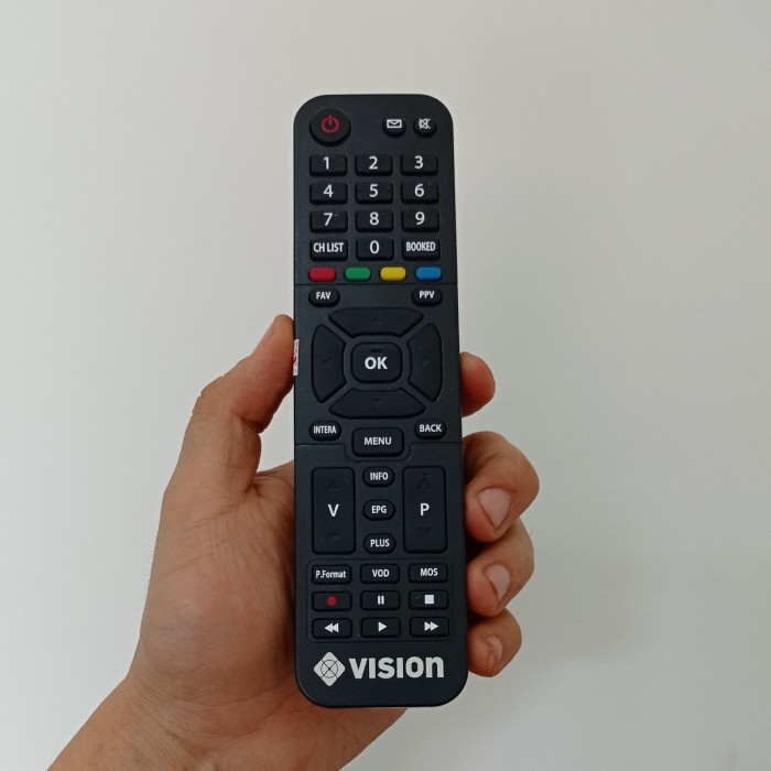 Jual Remot Remote Dekoder Original Vision Digital VOD | Shopee Indonesia