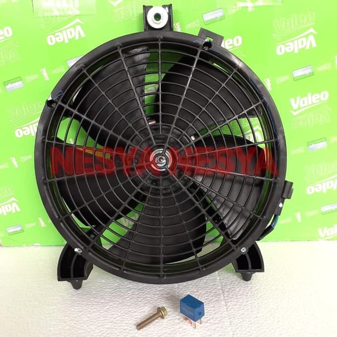 Jual kipas extra fan motor kondensor radiator ac mobil all new pajero ...