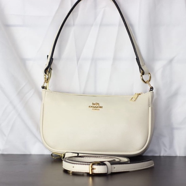 Jual [CODE BARANG 328SEW] Coach Top Handle Pouch Signature Mini Tas ...