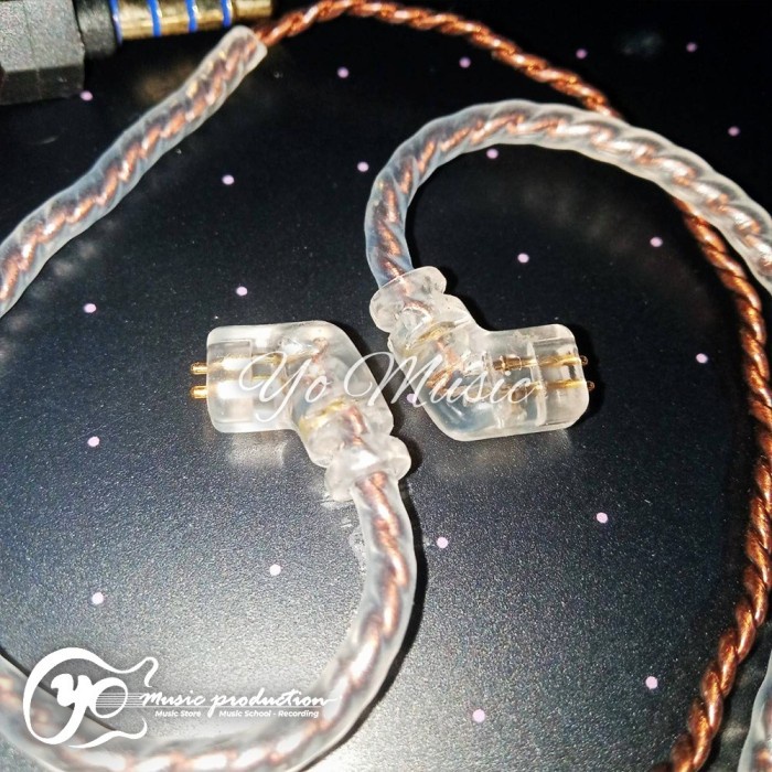 Jual Kabel IEM Monitoring headset Upgrade KZ ZSN PRO 2 Pin Hybrid Cable ...
