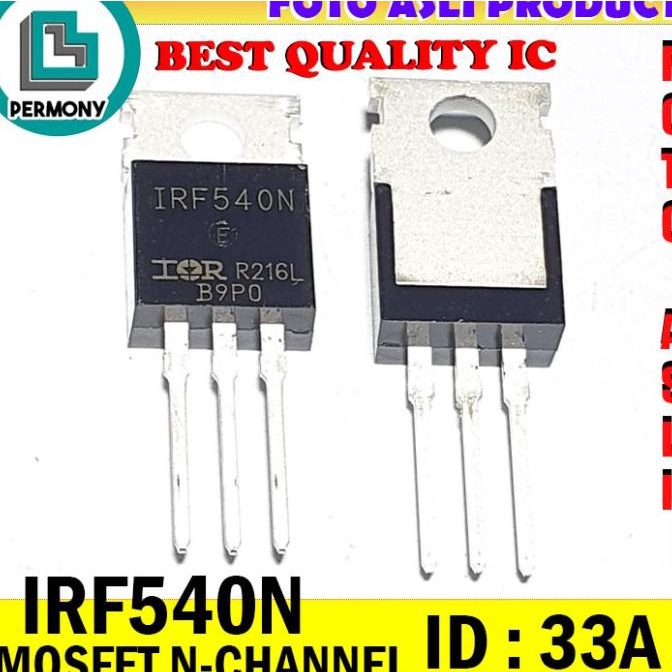 Jual IRF540 IRF540N Mosfet N Channel | Shopee Indonesia