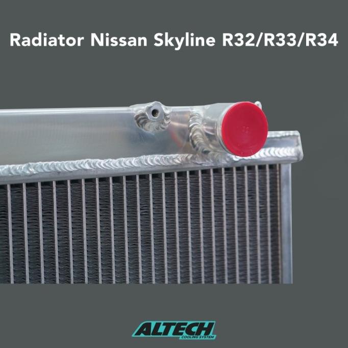 Jual Radiator Alumunium Altech Nissan Skyline R32 R33 R34 Gtr Rb25 Rb26 ...