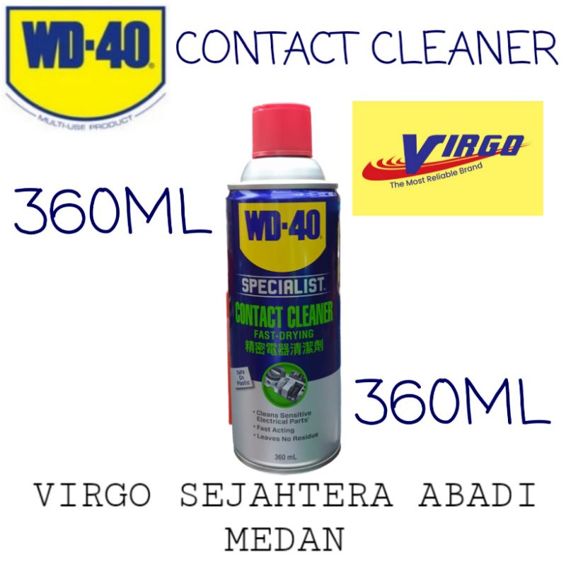 Jual WD40 360ML CONTACT CLEANER SPECIALIST FAST DRYING WD 40 360 ml WD ...