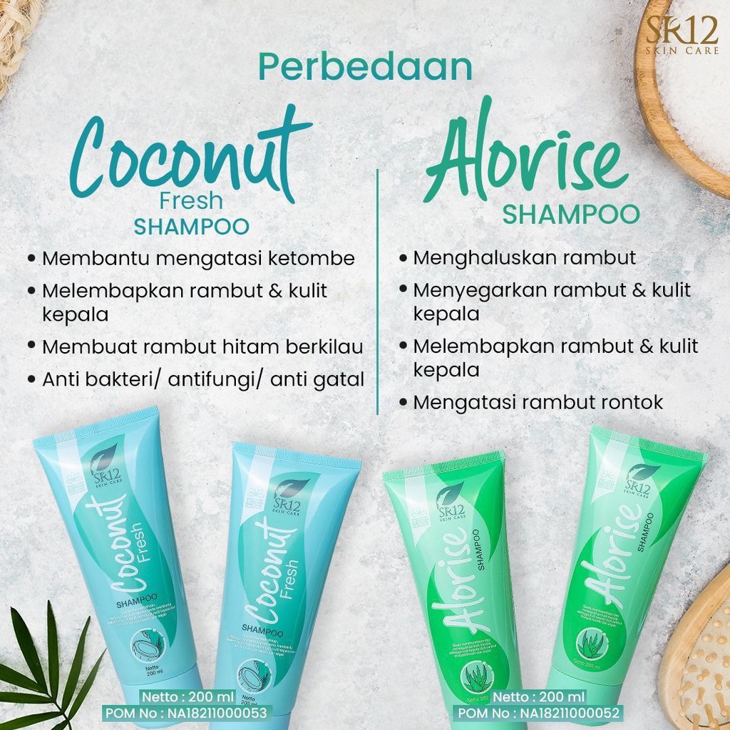 Jual FRESH SHAMPOO SR12 / SAMPO MINYAK KELAPA PALING AMPUH ATASI KETOMBE & SAMPO ALORISE UNTUK ...