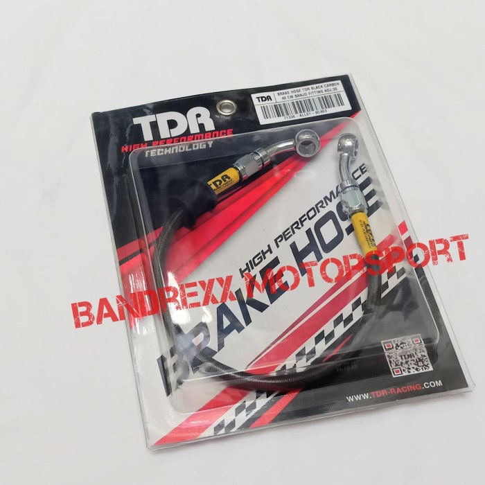 Jual Selang Rem Tdr Black Carbon Series Ukuran 40 Cm. Kode Ly 340 | Shopee Indonesia