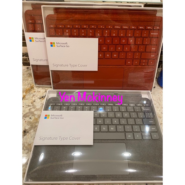 Jual NEW Microsoft Surface Go 2 Signature Alcantara Type Cover Keyboard ...