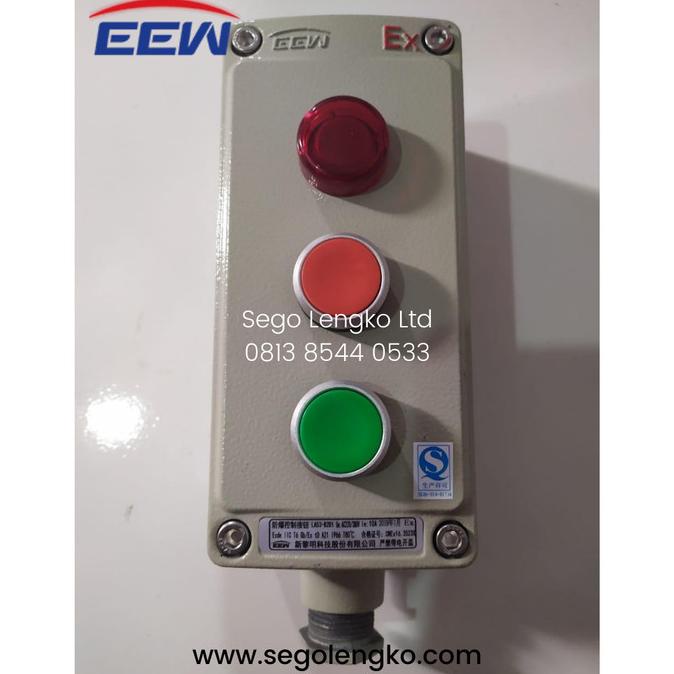 Jual LCS Explosion Proof Local Control Station Push Button LA53-3 EEW ...
