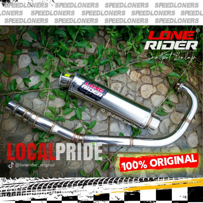 Jual Knalpot LR Lone Rider Original SATRIA FU 150 - Cmms Set - SATRIA F 150 | Shopee Indonesia