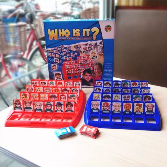 Jual PROMO!!! MAINAN TEBAK TEBAKAN ORANG GUESS WHO IS IT KARTU BOARD ... Jual PROMO!!! MAINAN TEBAK TEBAKAN ORANG GUESS WHO IS IT KARTU BOARD ...