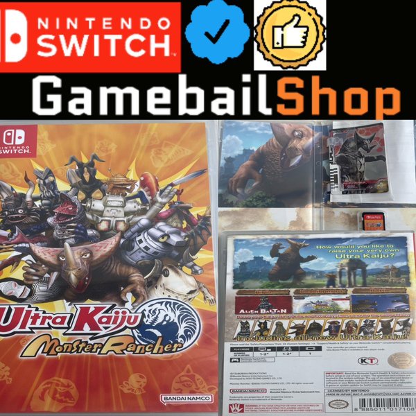 Jual SALE! Ultra Kaiju Monster Rancher Switch Game | Shopee Indonesia