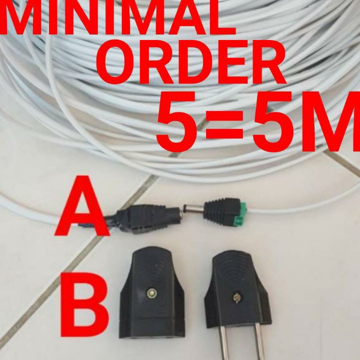 Jual KABEL EXTENDER KABEL POWER ADAPTOR CCTV IP CAMERA 5v 12v Ⓜngd ...