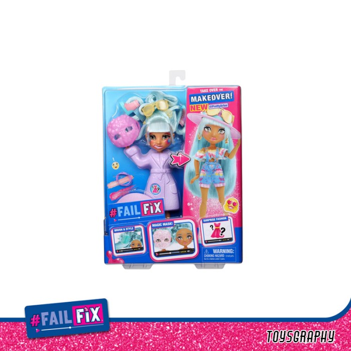 Jual Terlaris Fail Fix Pretty Artee Total Makeover Fashion Doll Failfix ...