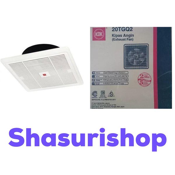 Jual EXHAUST FAN CEILING KIPAS ANGIN HISAP KDK 15TGQ 15 TGQ PLAFON 6 ...