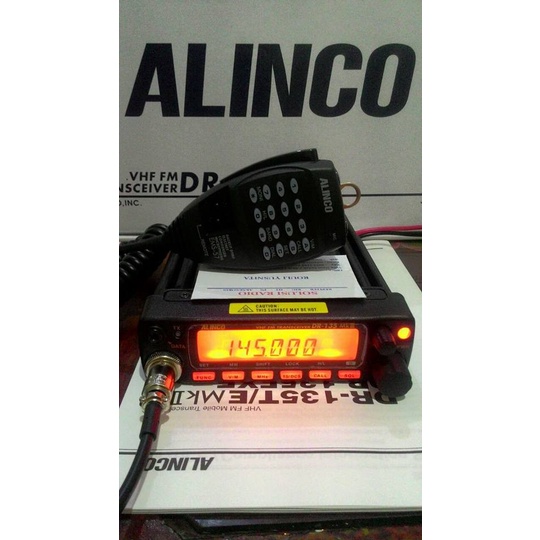 Jual Radio Rig ALINCO DR-135 MK III VHF 50W 100 channel NEW ORI BERGARANSI | Shopee Indonesia