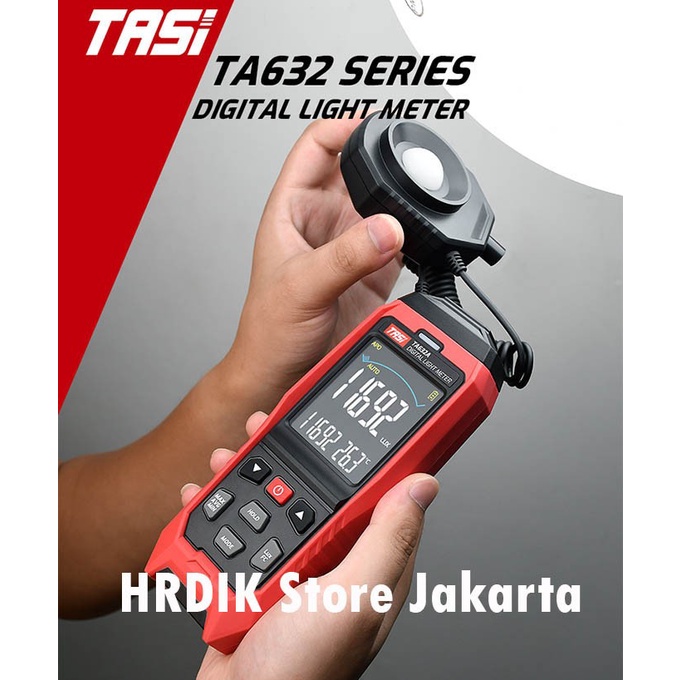 Jual Lux Meter Data Logging PC Computer Light Tester Lumens USB TA632B ...