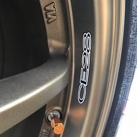 Jual Stiker Velg Mobil Volk Rays Engineering Ce28 | Shopee Indonesia