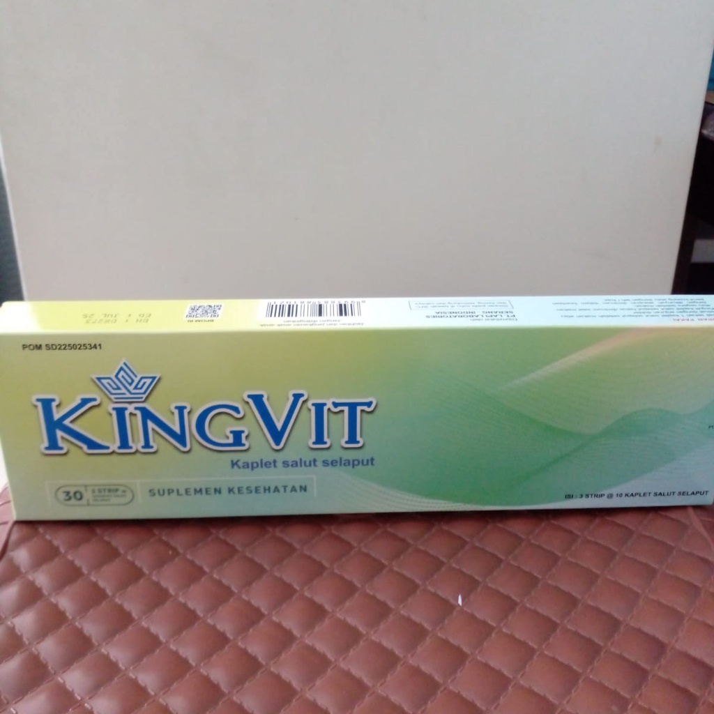 Jual Kingvit (1 Box = 3 Strip = 30 pcs) | Shopee Indonesia