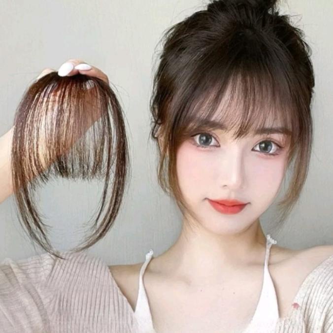 Jual Poni Palsu Korea Hair / Poni Depan / Poni Model Wanita Korea ...