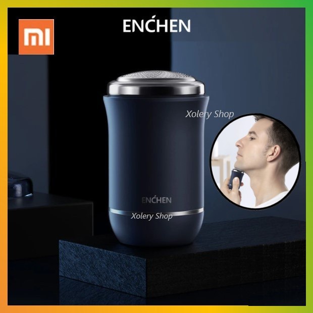 Jual ENCHEN Mini Electric Shaver For Men Rechargeable Alat Cukur ...