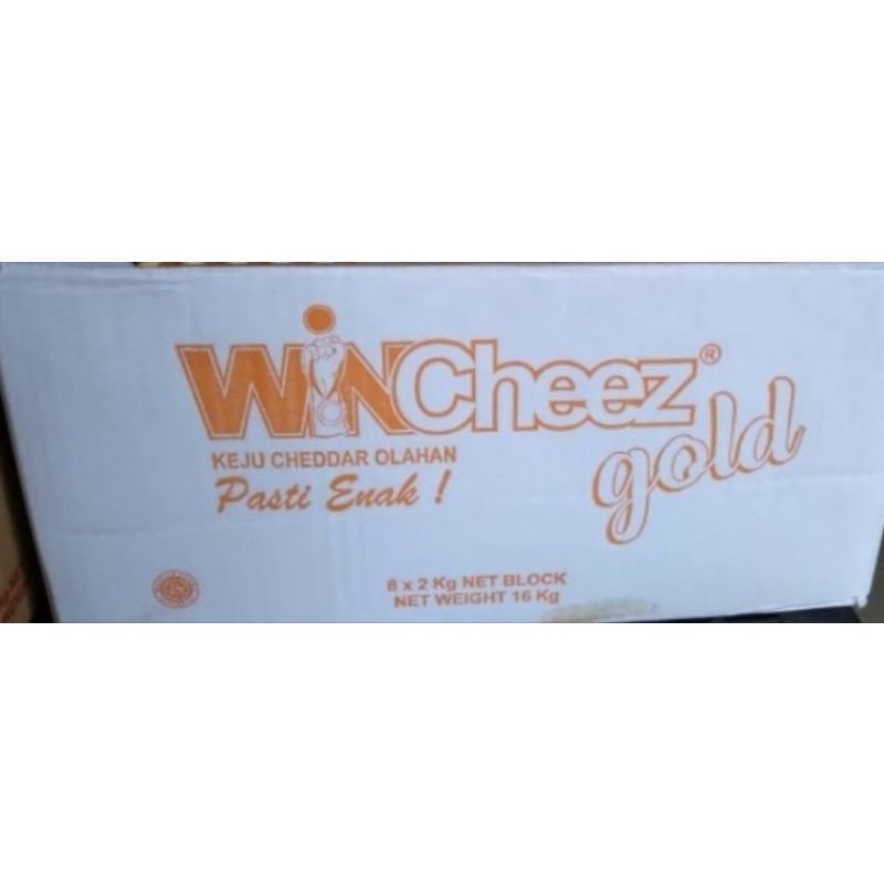 Jual Wincheez Gold Keju Cheddar Kemasan Pak 2 kg | Shopee Indonesia