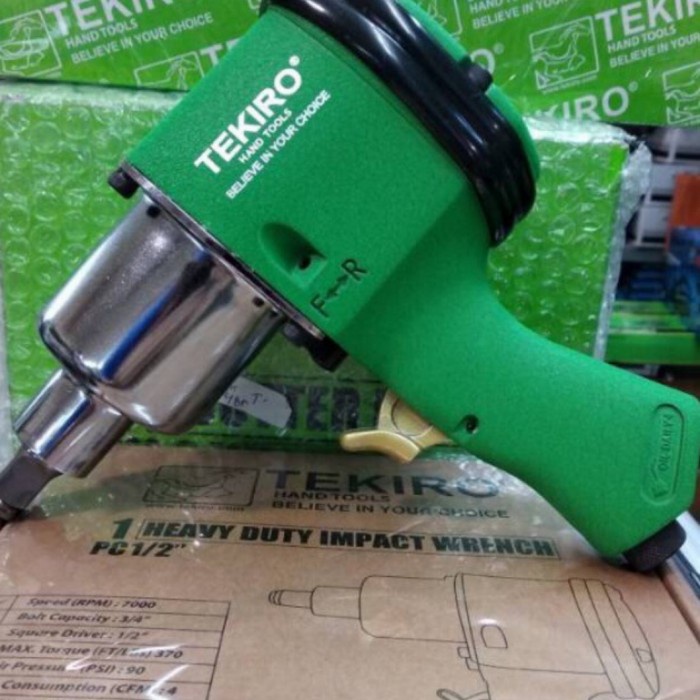 Jual Mesin Bor Angin 3/4" Tekiro Air Impact Wrench 3/4 Inchi Tekiro ...