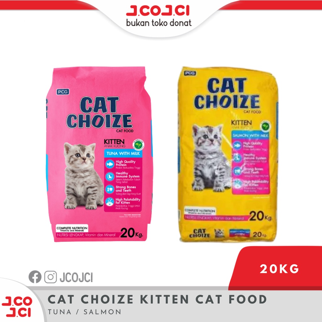Jual Cat Choize KItten Cat Food 20KG | Shopee Indonesia