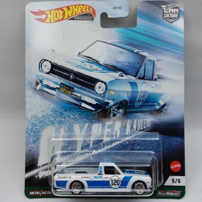 Jual Hot Wheels Premium Car - Hyper Hauler 75 Datsun Sunny Truck (B120) | Shopee Indonesia