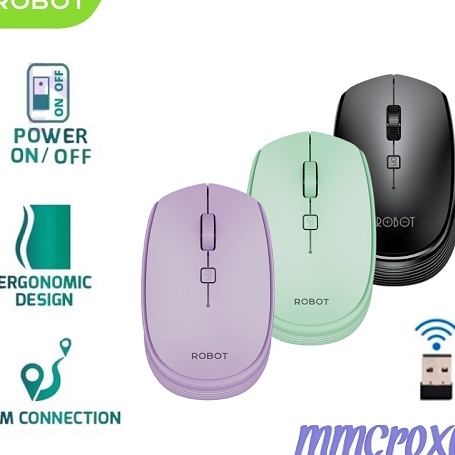 Jual LTI201 Mouse Robot M205 Wireless Mouse Optical 2.4Ghz 16000DPI | Shopee Indonesia