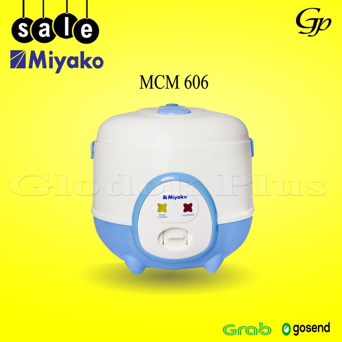 Jual Miyako Magic com mini 606 rice cooker MCM-606A Rice cooker 0,6L ...