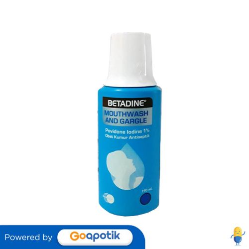 Jual BETADINE OBAT KUMUR ANTISEPTIK 190 ML | Shopee Indonesia
