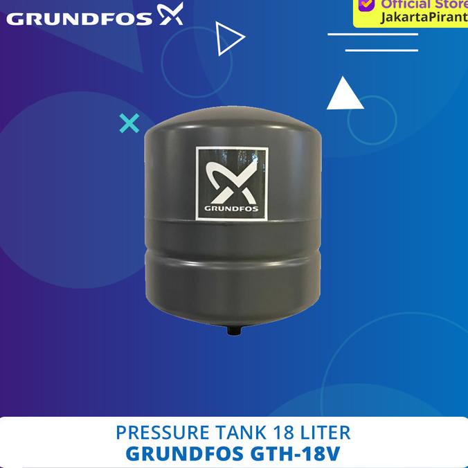Jual Tabung Pompa Grundfos 18 Liter - Pressure Tank Tangki Grundfos Gth ...
