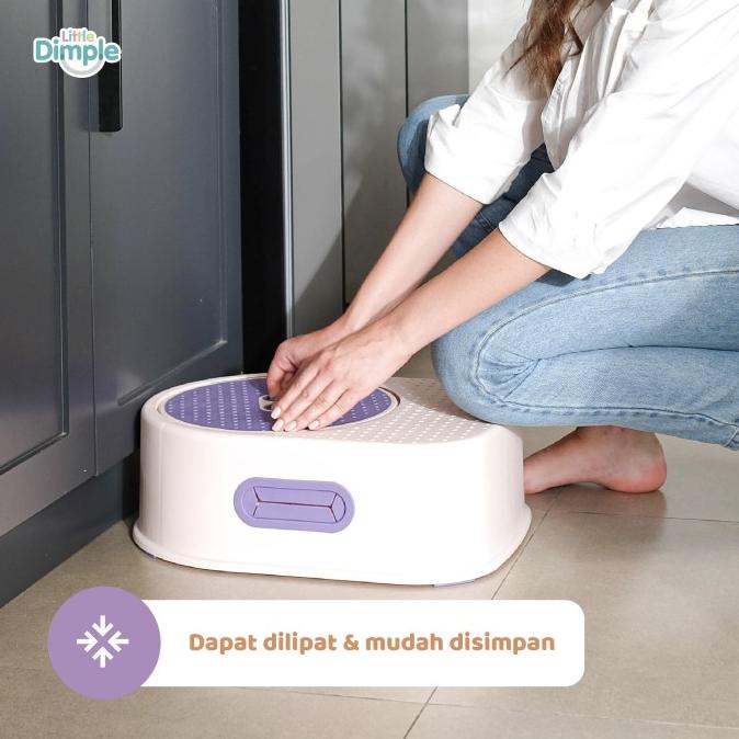 Jual Little Dimple Swivel Step Stool | Shopee Indonesia