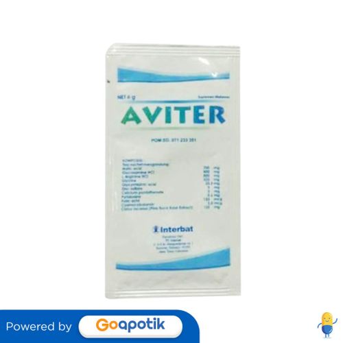 Jual AVITER 6 GRAM SACHET | Shopee Indonesia
