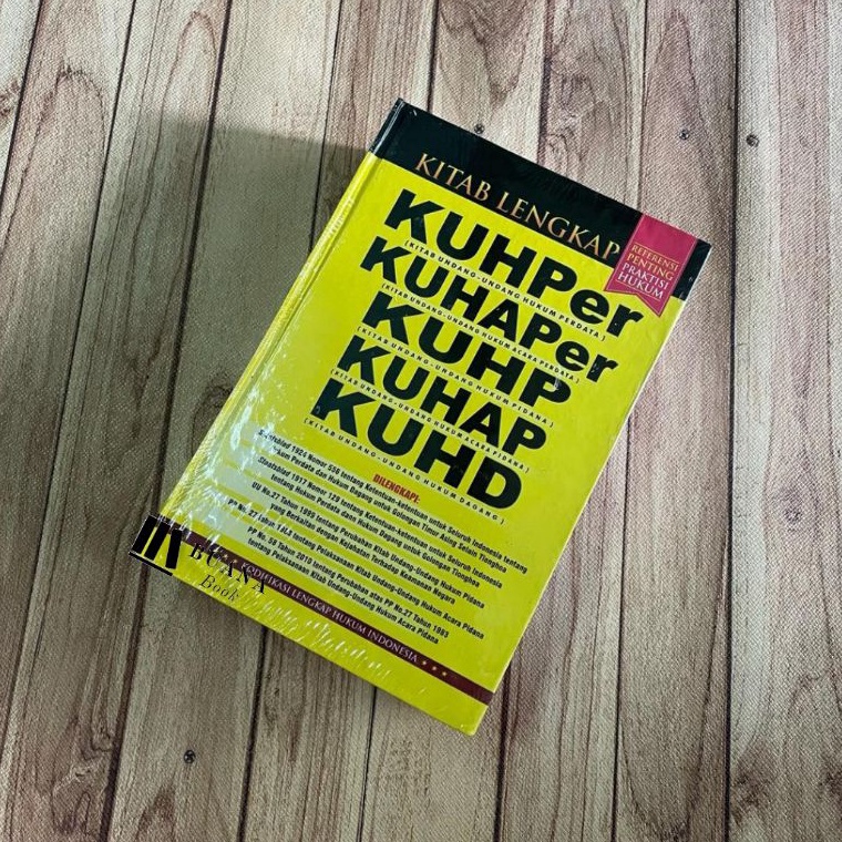 Jual 3.3 sale Kitab Lengkap KUHPER KUHAPER KUHP KUHAP KUHD | Shopee ...