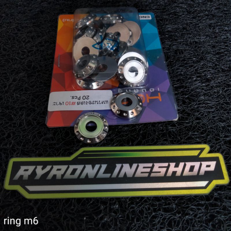 Jual probolt ring 10 12 atau m6 m8 stainless bintik original Heng ...