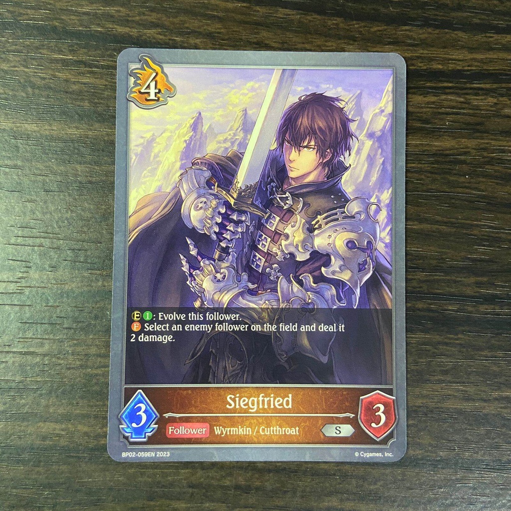Jual shadowverse siegfried BP02 S original | Shopee Indonesia