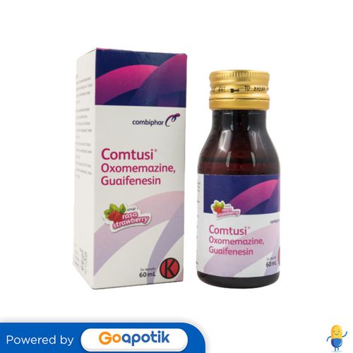 Jual COMTUSI 60 ML SIRUP RASA STRAWBERRY | Shopee Indonesia