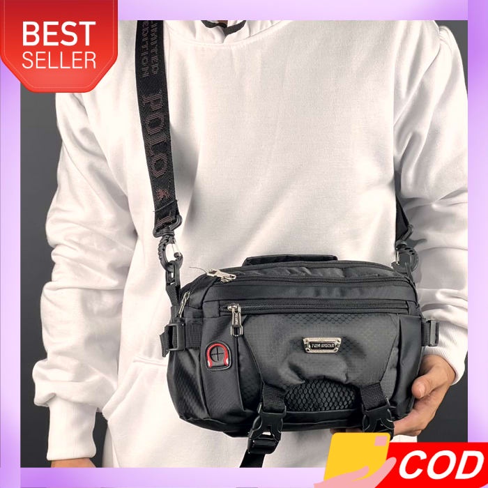 Jual Sling Bag Tad Cwok Tas Slempang Elegant Lelaki Keren Tad Selepang ...