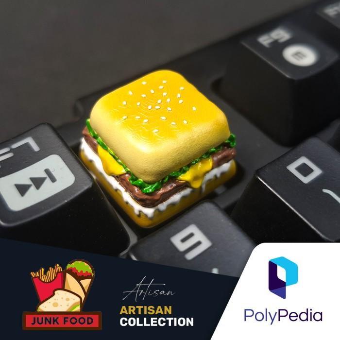 Jual Burger Junk Food Artisan Keycap / Keycaps | Shopee Indonesia